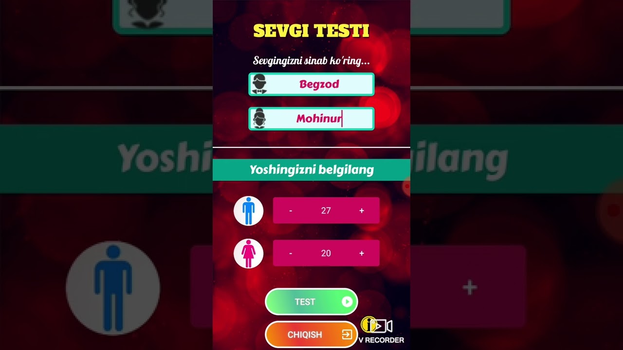 sevgi testi - YouTube