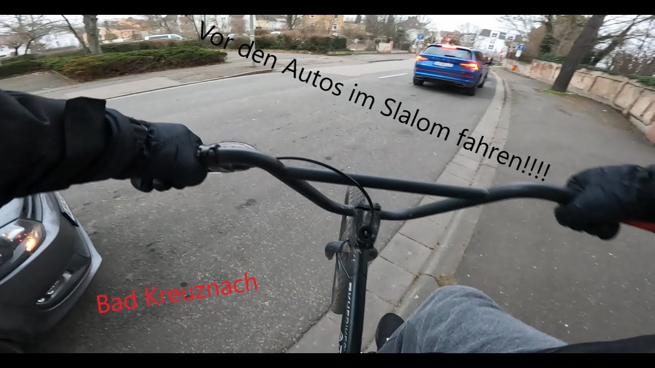 Durch Bad Kreuznach flexxen! Vor Autos im Slalom fahren und in den ...
