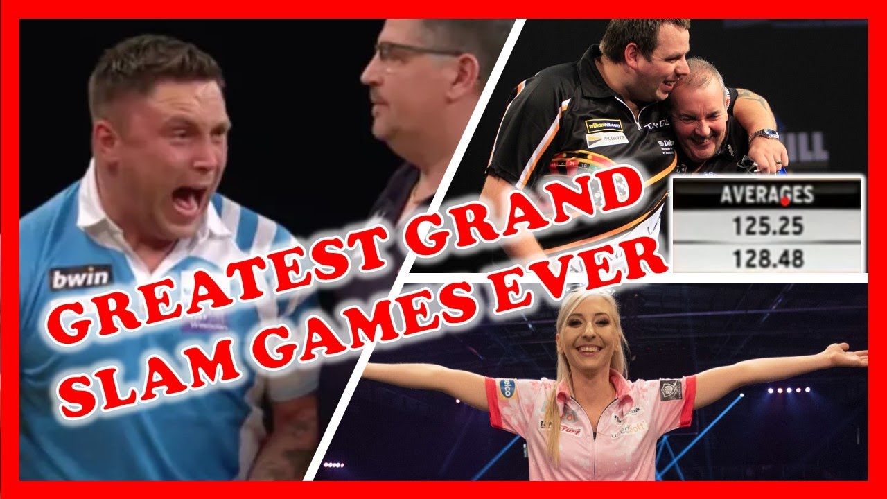 Greatest Grand Slam Games Ever - Darts - YouTube