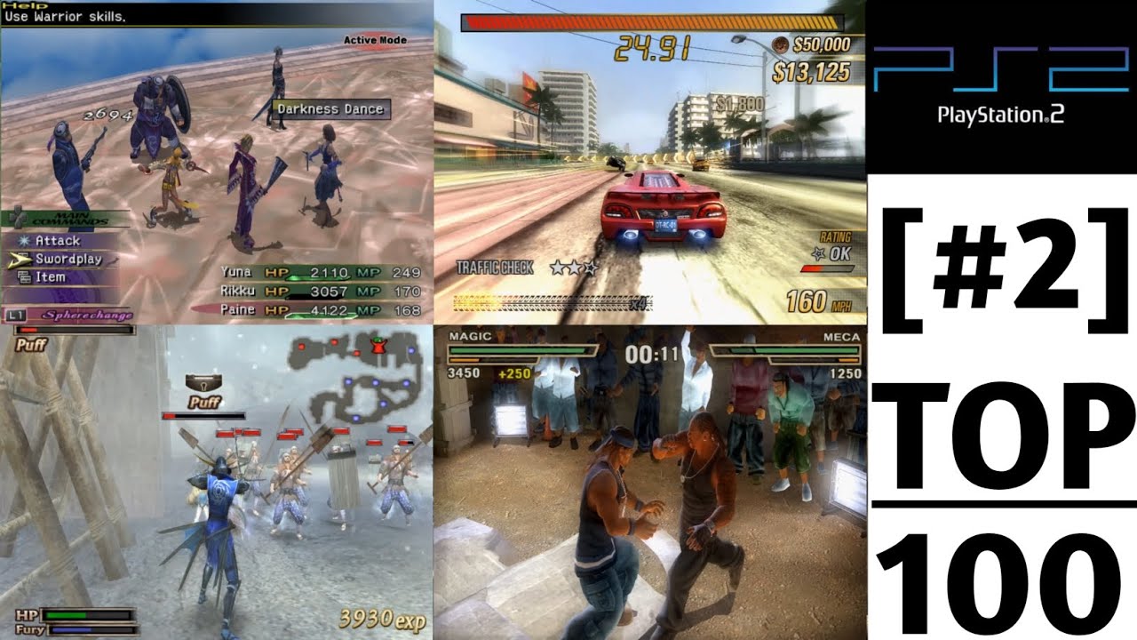Top 100 Best PS2 Games (Ultimate List) - [PART 2] - YouTube