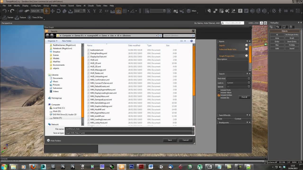 setting up a scaleform main menu in cryengine - YouTube