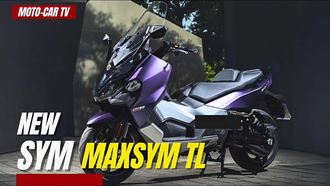 New SYM MAXSYM TL | MOTO-CAR TV - YouTube