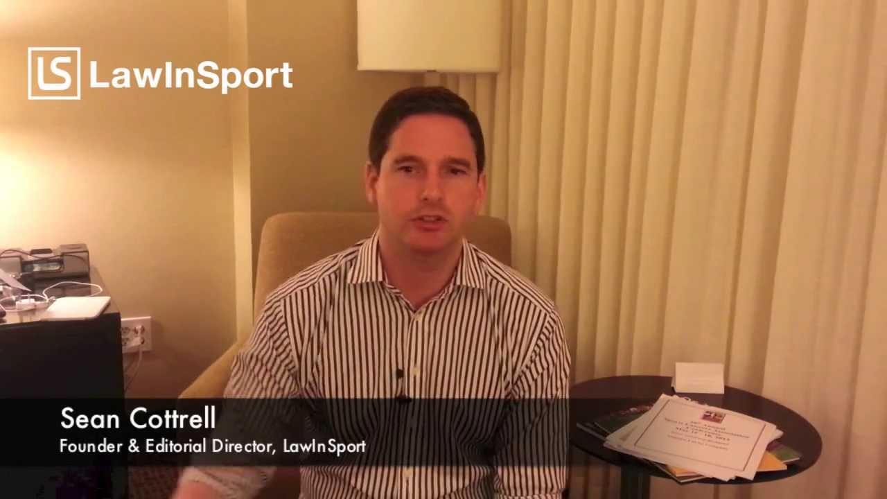 SLA Conference 2013 - Sean Cottrell, Founder, LawInSport - YouTube