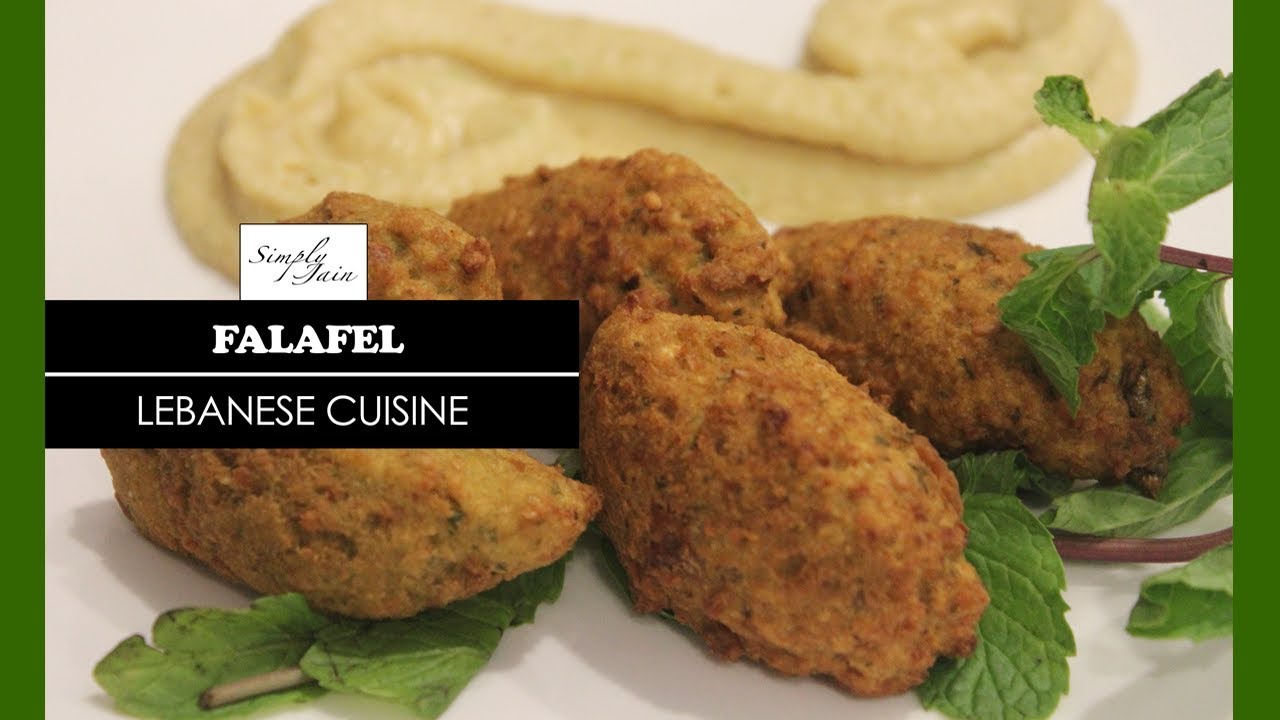 Falafel | How To Make Jain Falafel | Lebanese Cuisine | Simply Jain ...
