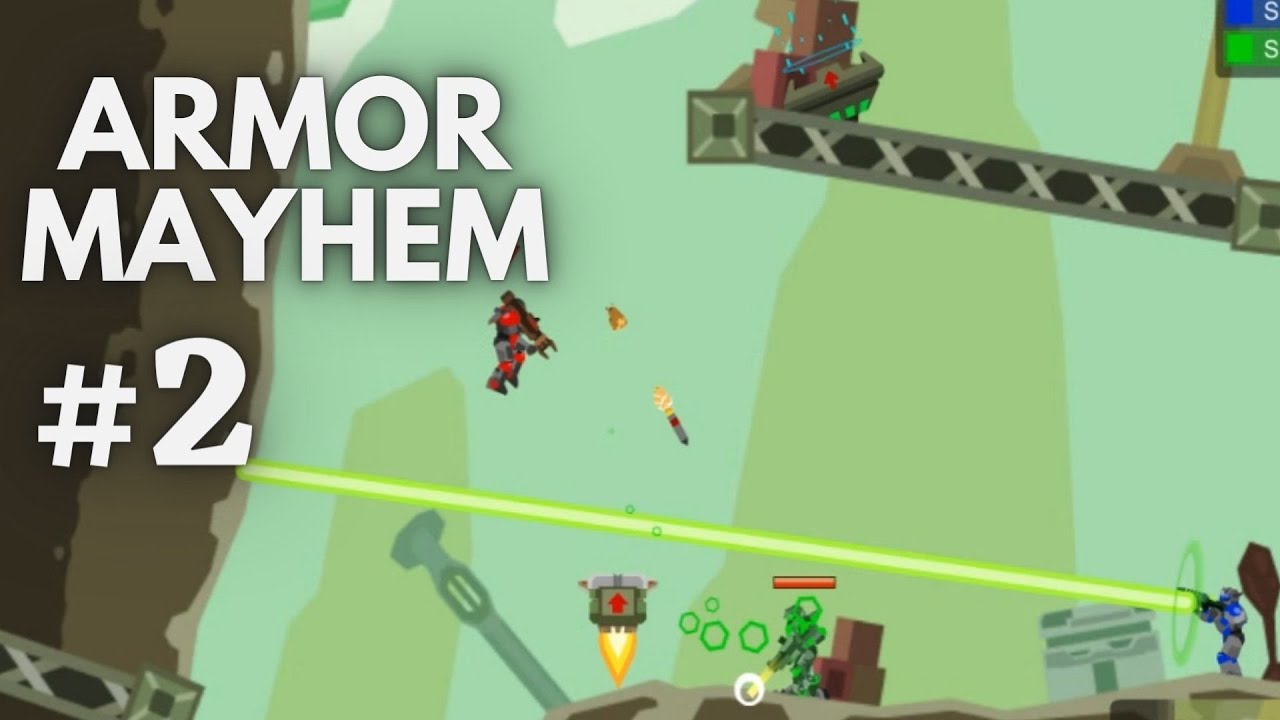 DESBLOQUEANDO COHETES!! - "Armor Mayhem N°2" - yoSERnoob - YouTube