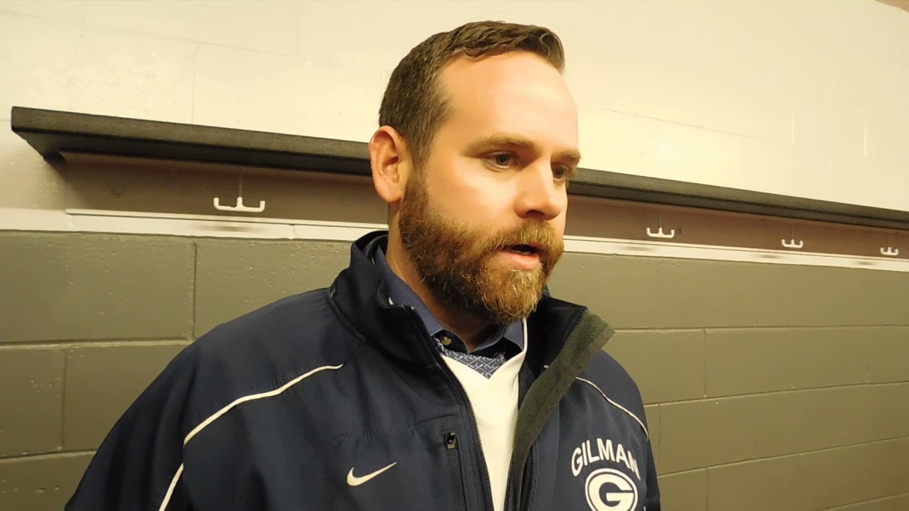 Gilman hockey coach Zach Collins 02/10/17 - YouTube