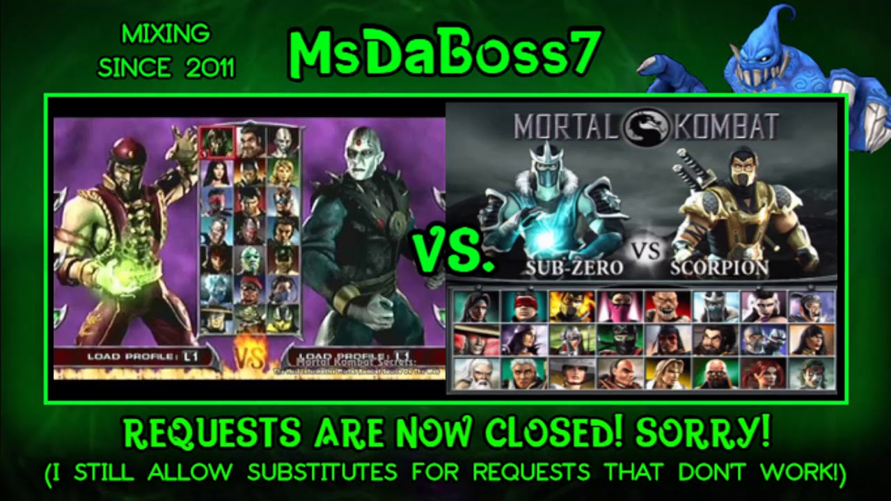 Character Select Duo - MK Deadly Alliance/MK Deception Mix - YouTube