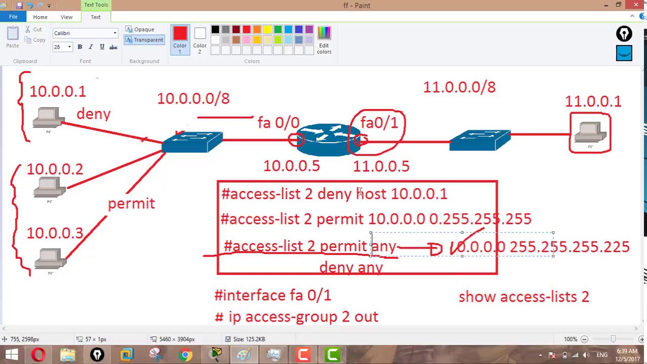 Access Control List Permit Deny Host Any Youtube
