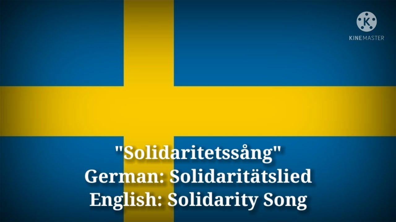 Solidaritetssång - Solidaritätslied, Solidarity Song (Swedish Lyrics ...