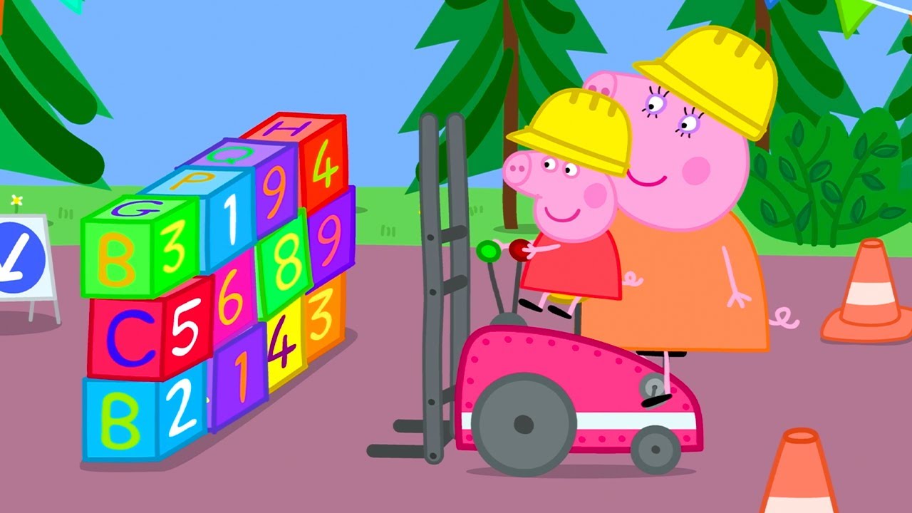 Nel mondo delle scavatrici | Peppa Pig Italiano Episodi completi - YouTube