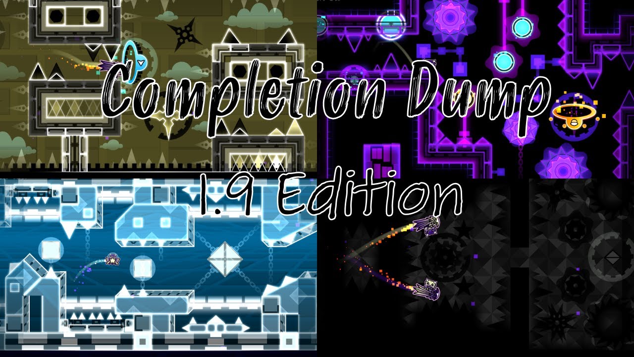 Completion Dump #1 // 1.9 Edition // Geometry Dash - YouTube