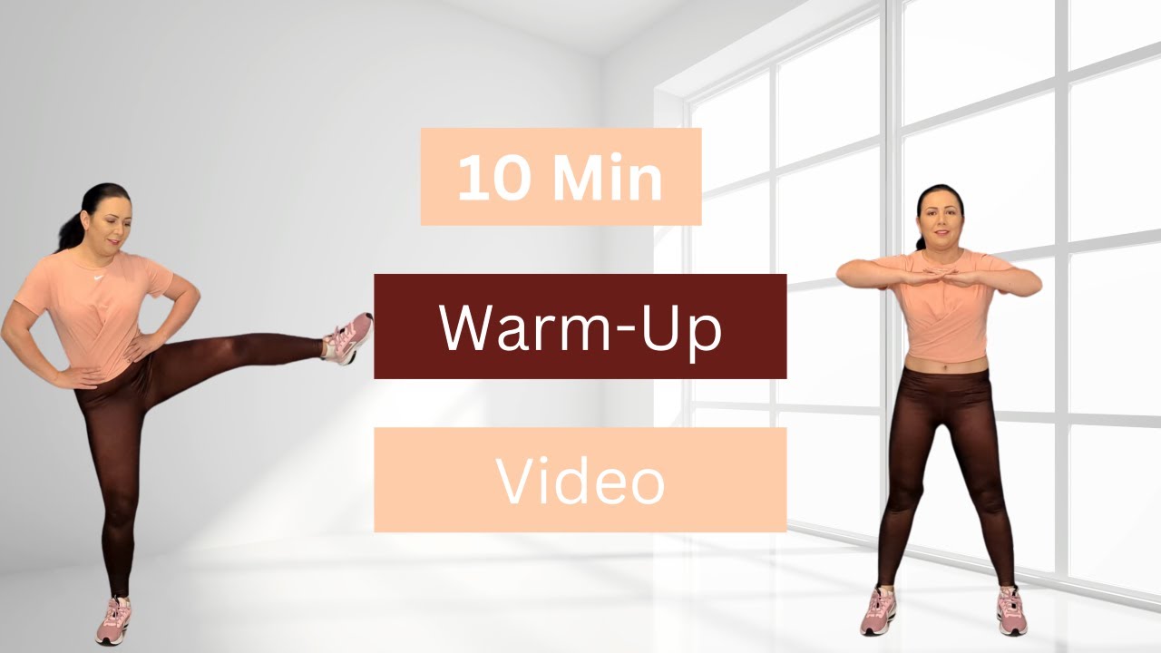 10-Minute Full Body Warm-Up: Fitness Workout at Home - No Equipment ...