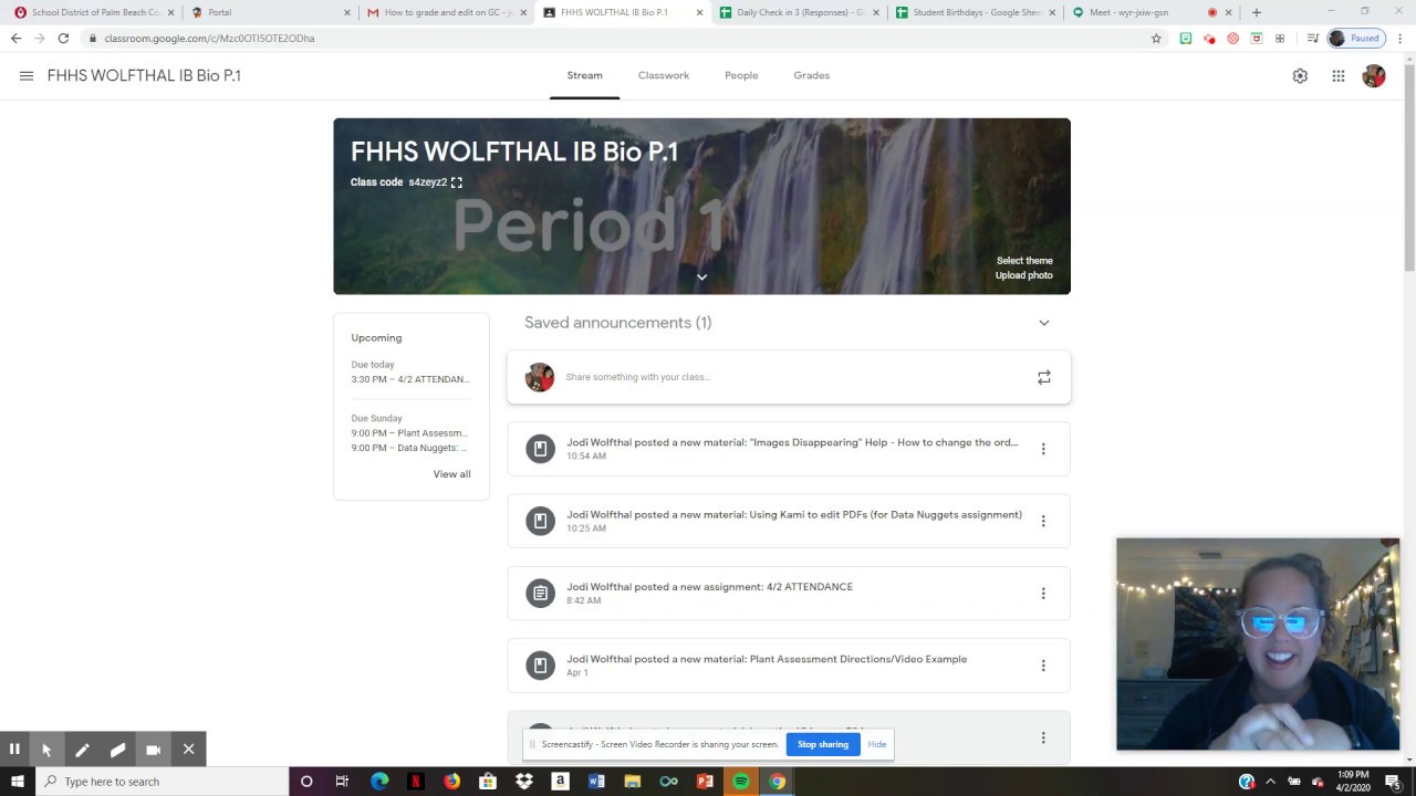 Editing, commenting and grading in Google Classroom - YouTube