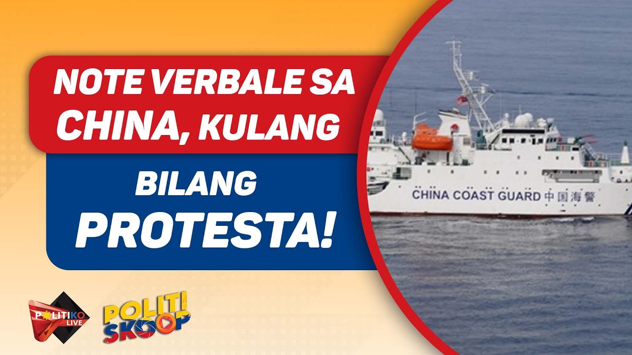 Note verbale sa China, kulang bilang protesta! - YouTube