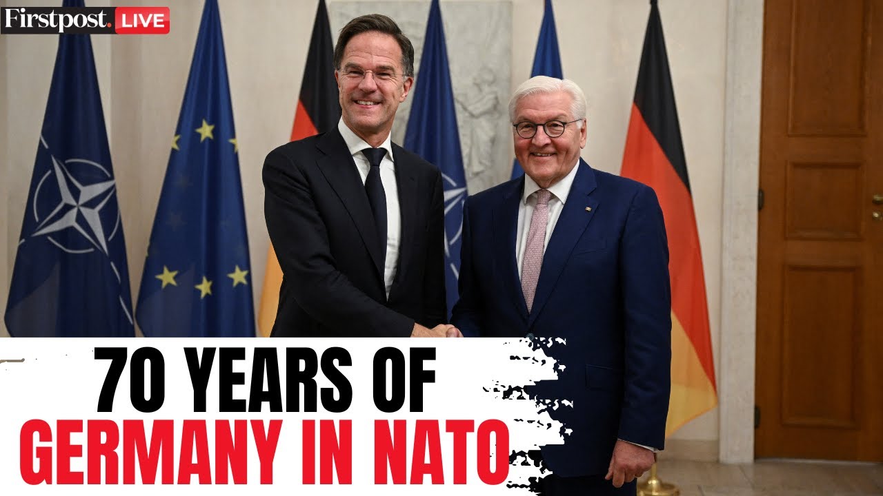 NATO LIVE: NATO Celebrates 70th Anniversary of Germany's Accession ...
