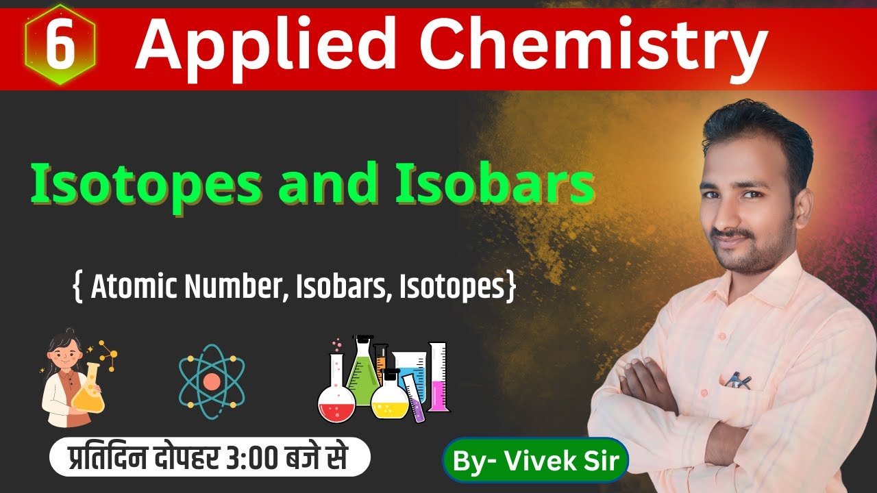 Isotopes and isobars// applied chemistry polytechnic 1st semester // # ...