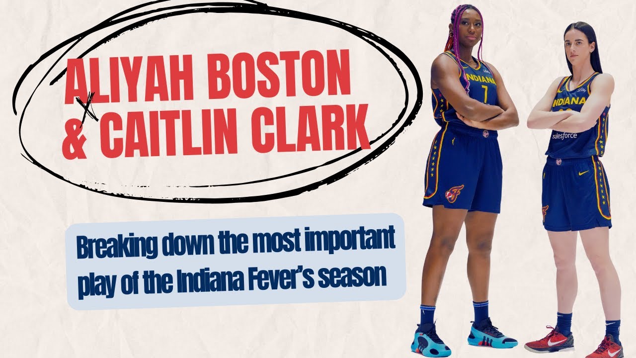 Aliyah Boston & Caitlin Clark: Breaking Down the Most Important Play ...
