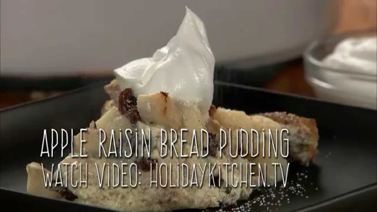 Apple Raisin Bread Pudding Taste Treat - YouTube