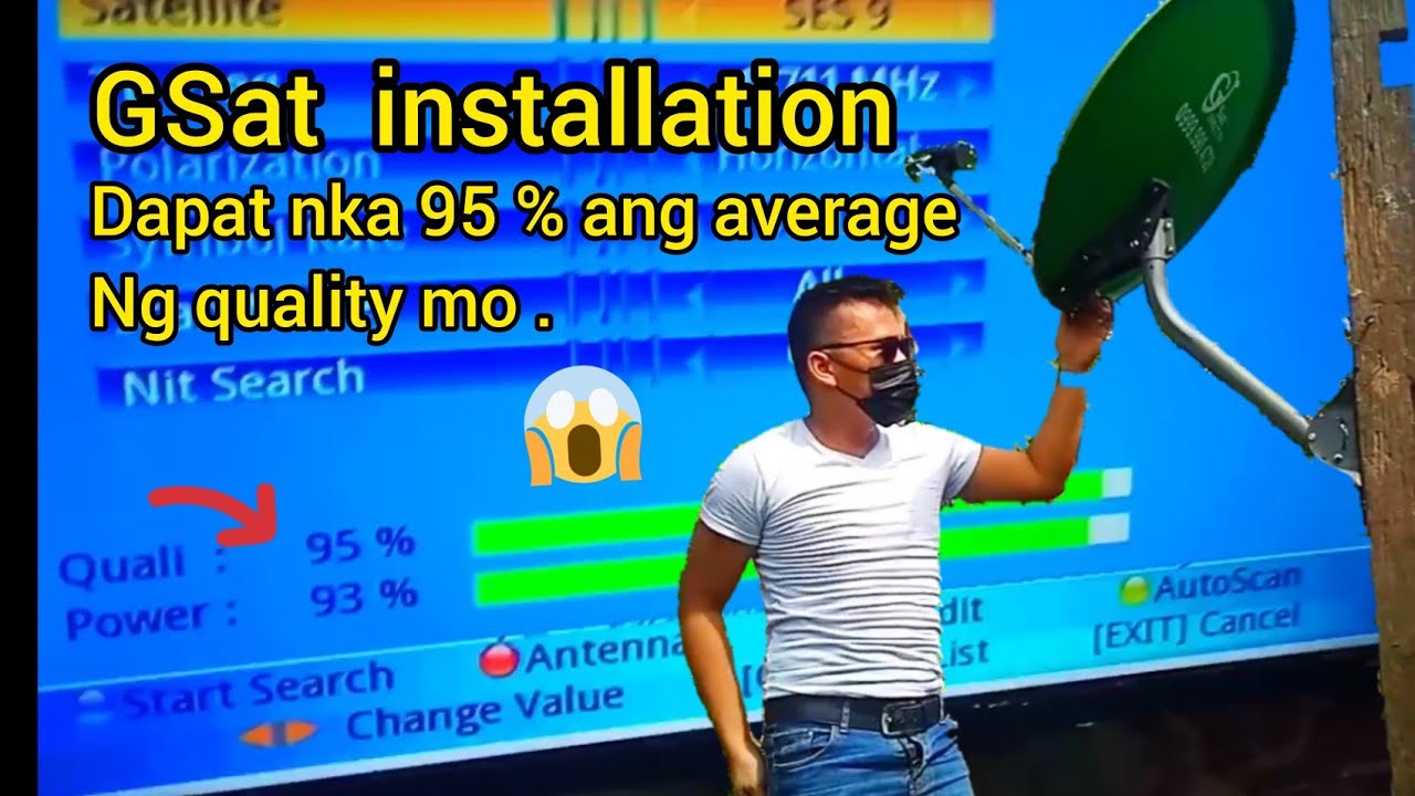 HOW TO INSTALL GSAT / ALIGNMENT SET UP - YouTube