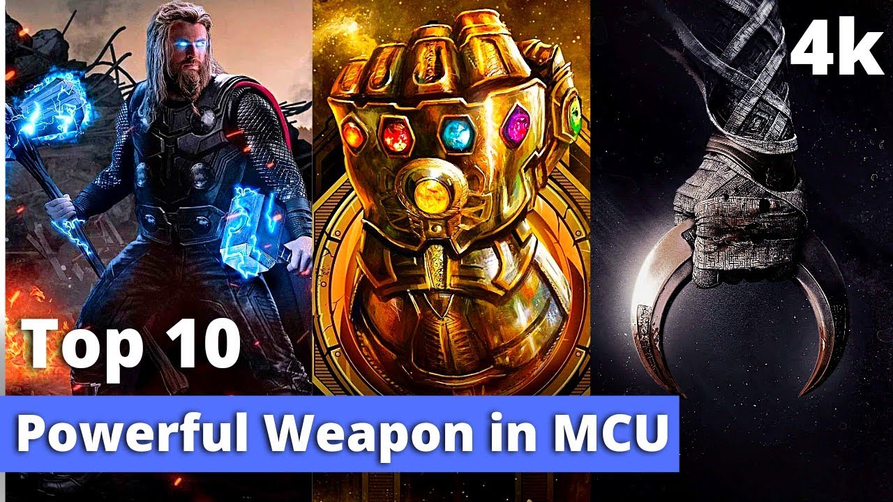 Top 10 Powerful Weapons in Marvel - YouTube