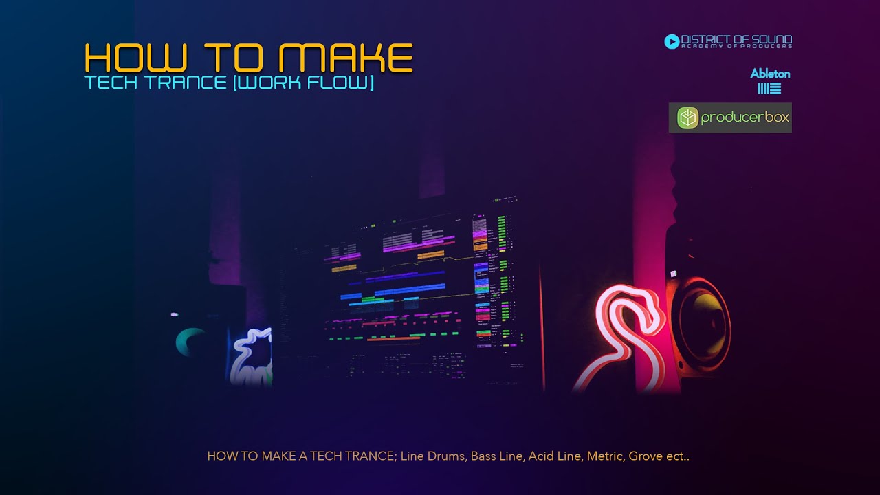 How to Make a Tech Trance Video 2 - Voice off - YouTube