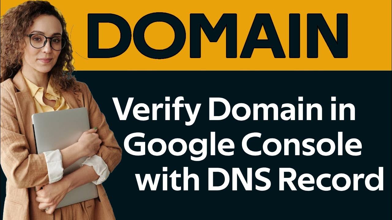 Verify Domain Ownership via DNS Record | Google Search Console publisher (DNS & TXT Records ...