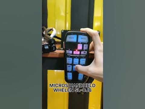 MICROS HANDHELD WHELEN SL-CJB - YouTube