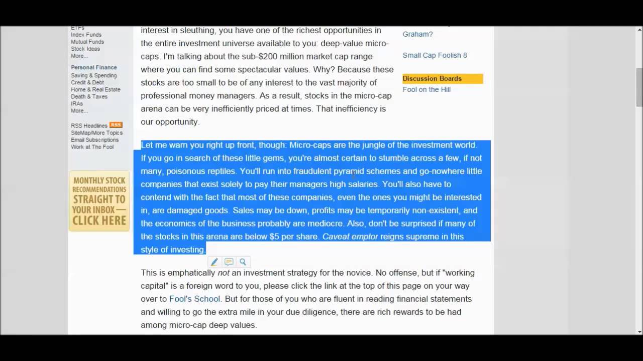 Price/NNWC Ratio: Benjamin Graham's Most Prized Metric - YouTube