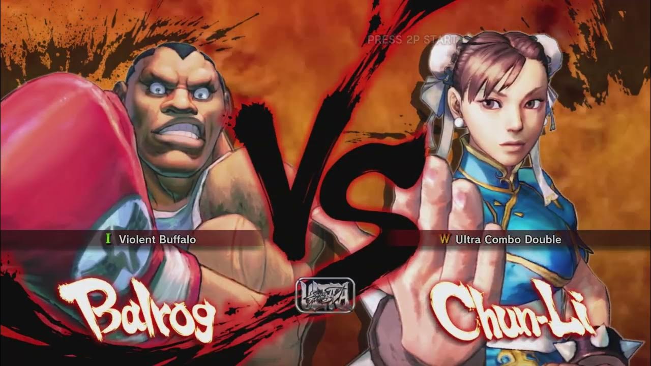 Ultra Street Fighter IV (PlayStation 4) Arcade as Balrog - YouTube