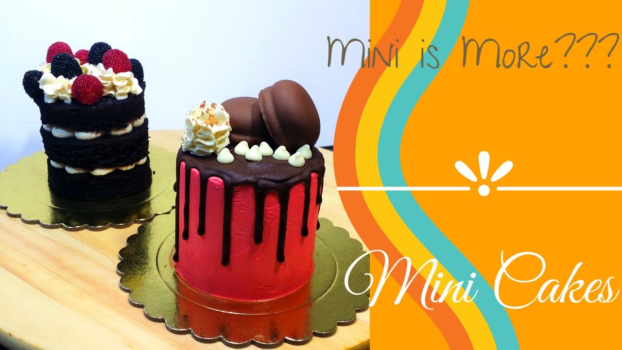 MINI CAKES | TINY CAKES | MINIATURE CAKE Design Ideas by Kusina dot AE ...