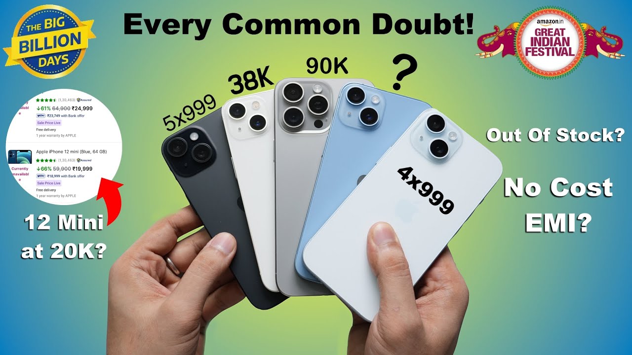 All Important Information! | Flipkart BBD & Amazon Great Indian ...