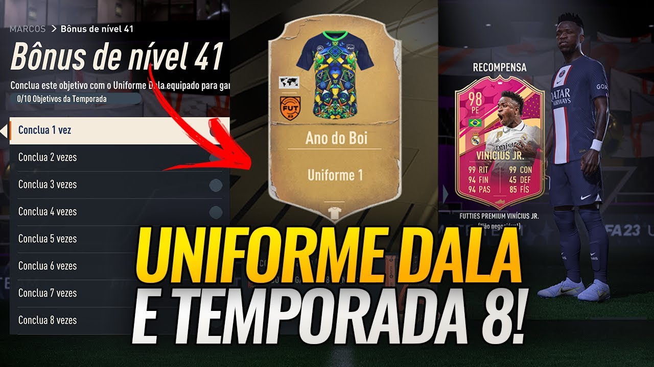 FIFA 23 | COMO CONSEGUIR O UNIFORME DALA E AS MELHORES ESCOLHAS DA ...