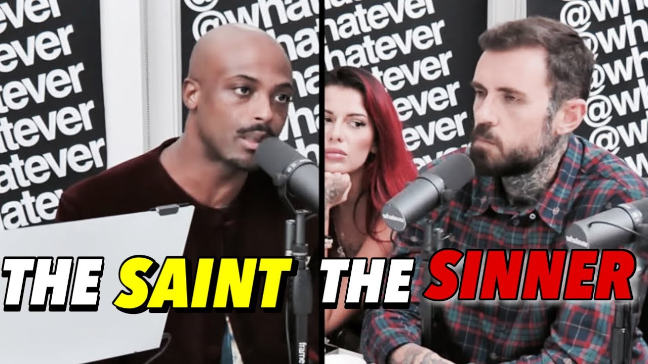 Adam 22 WALKS OUT After Being Pressed By Saint and the Sinner - YouTube