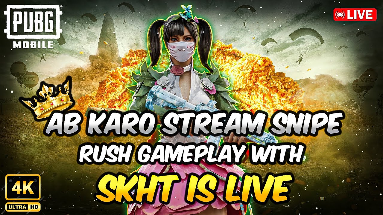 RUSH GAMEPLAY WITH SKHT SQUAD #SKHT IS LIVE#pubgmobile - YouTube