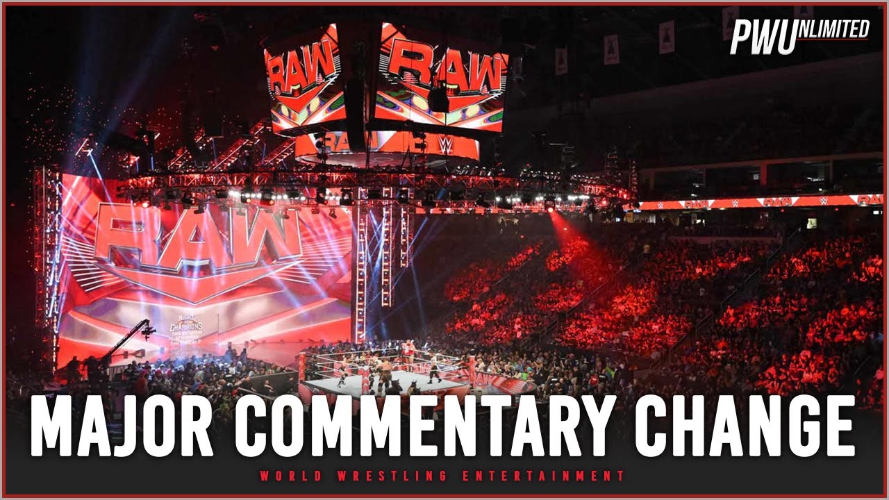 Major Change Made To The RAW Commentary Team - YouTube
