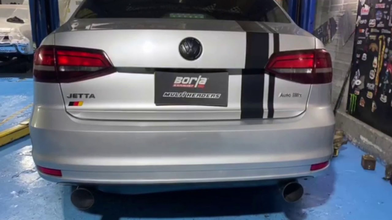 Volkswagen Jetta - Cat Back + Borla - YouTube