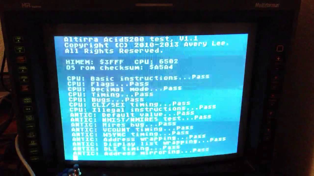 Atari 5200 on MIST FPGA - YouTube