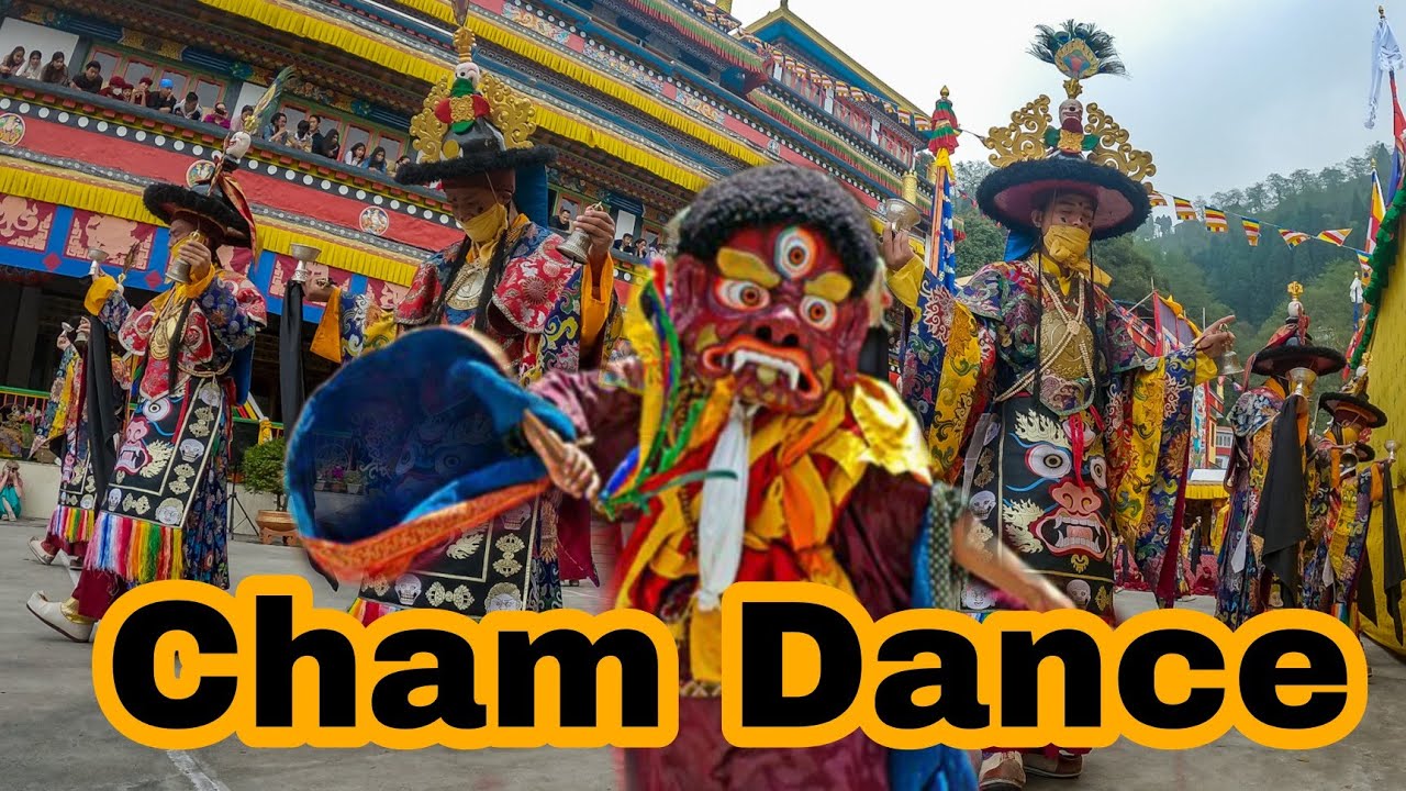Cham Dance of Dali || Buddhist Festival of Dance || Tibetian Dance ...