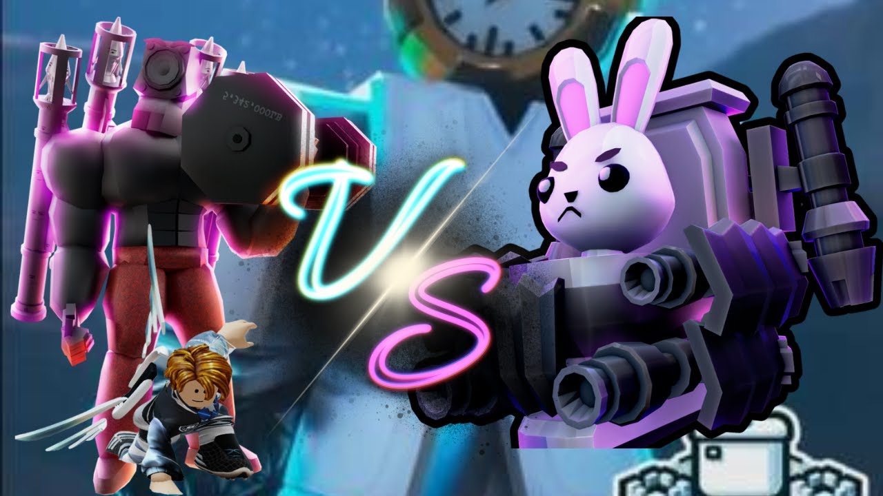 รีวิว Titan Mogman vs Rabid Rabbit Toilet | Roblox Toilet Tower Defense ...
