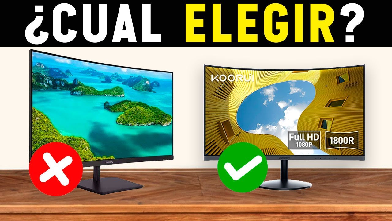 😮 Los 5 Mejores Monitores Curvos 2025 Calidad Precio | Monitores Curvos ...