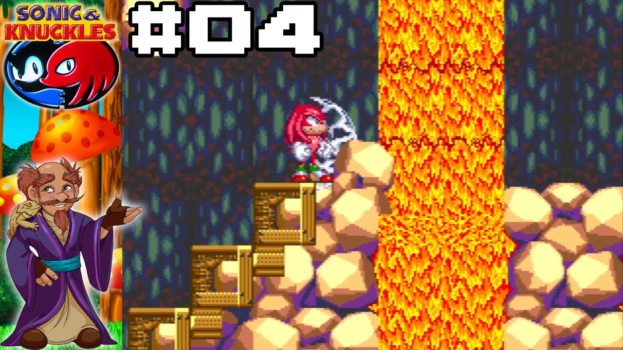 Lava Reef - Sonic & Knuckles [Knuckles Playthrough], Let's Play, Pt. 4 ...