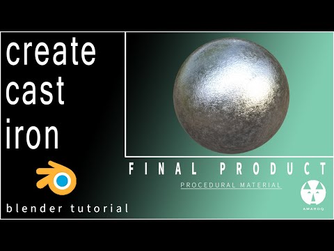 Cast Iron, Procedural Material Tutorial 3 - YouTube