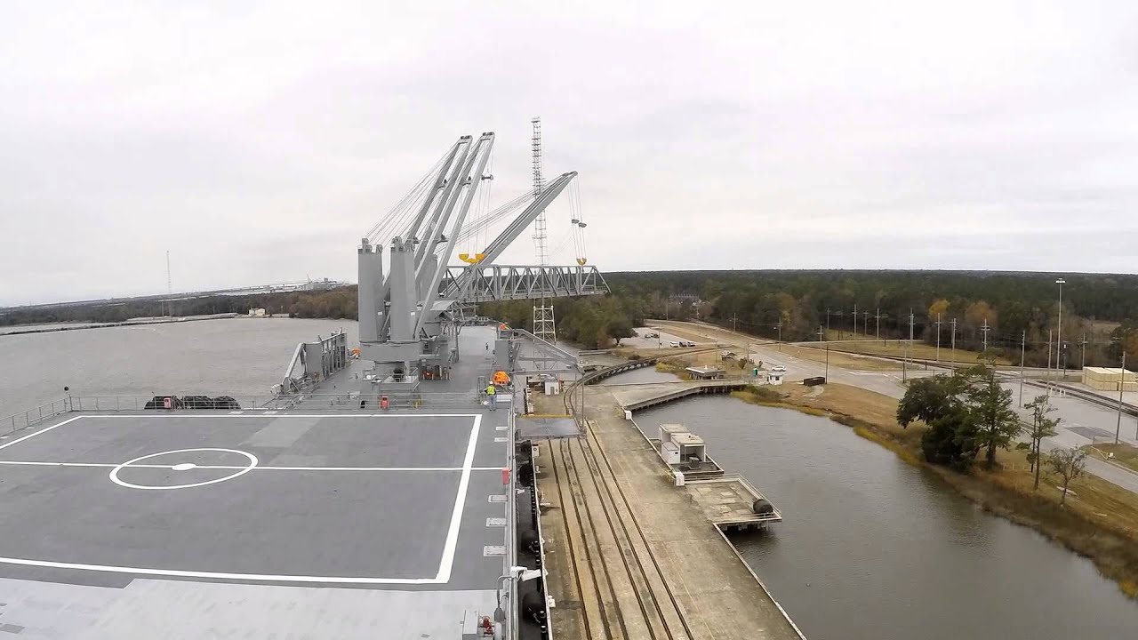 Side Ramp Deployment LMSR - YouTube