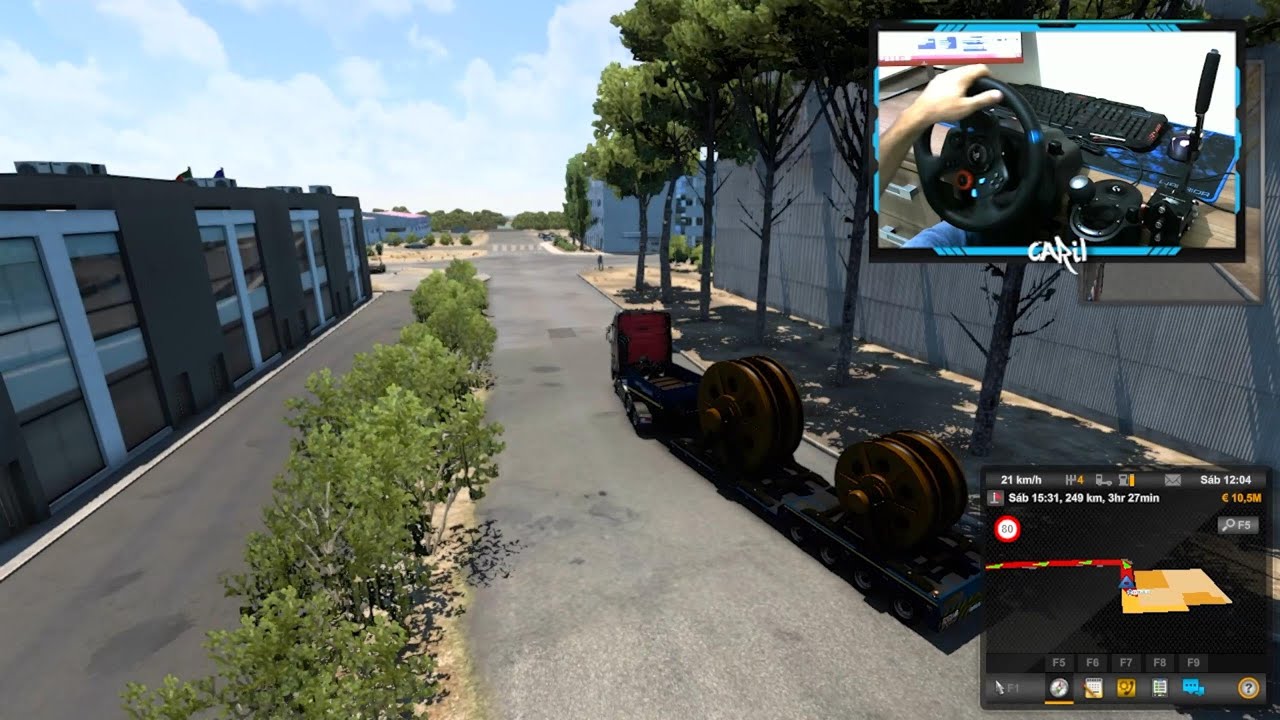 Delivery Heavy Crane Pulleys - Euro Truck Simulator 2 | Logitech G29 ...