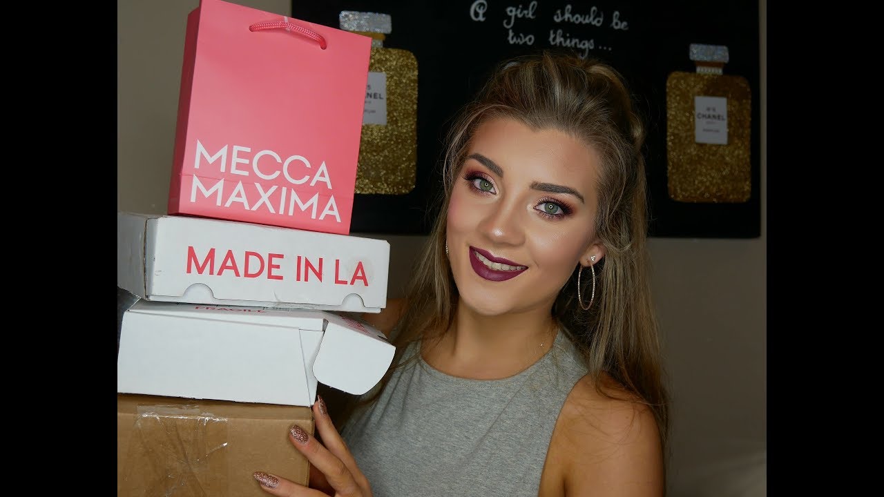 Full face of NEW MAKEUP/FIRST IMPRESSIONS ~ Brittany Knowles - YouTube