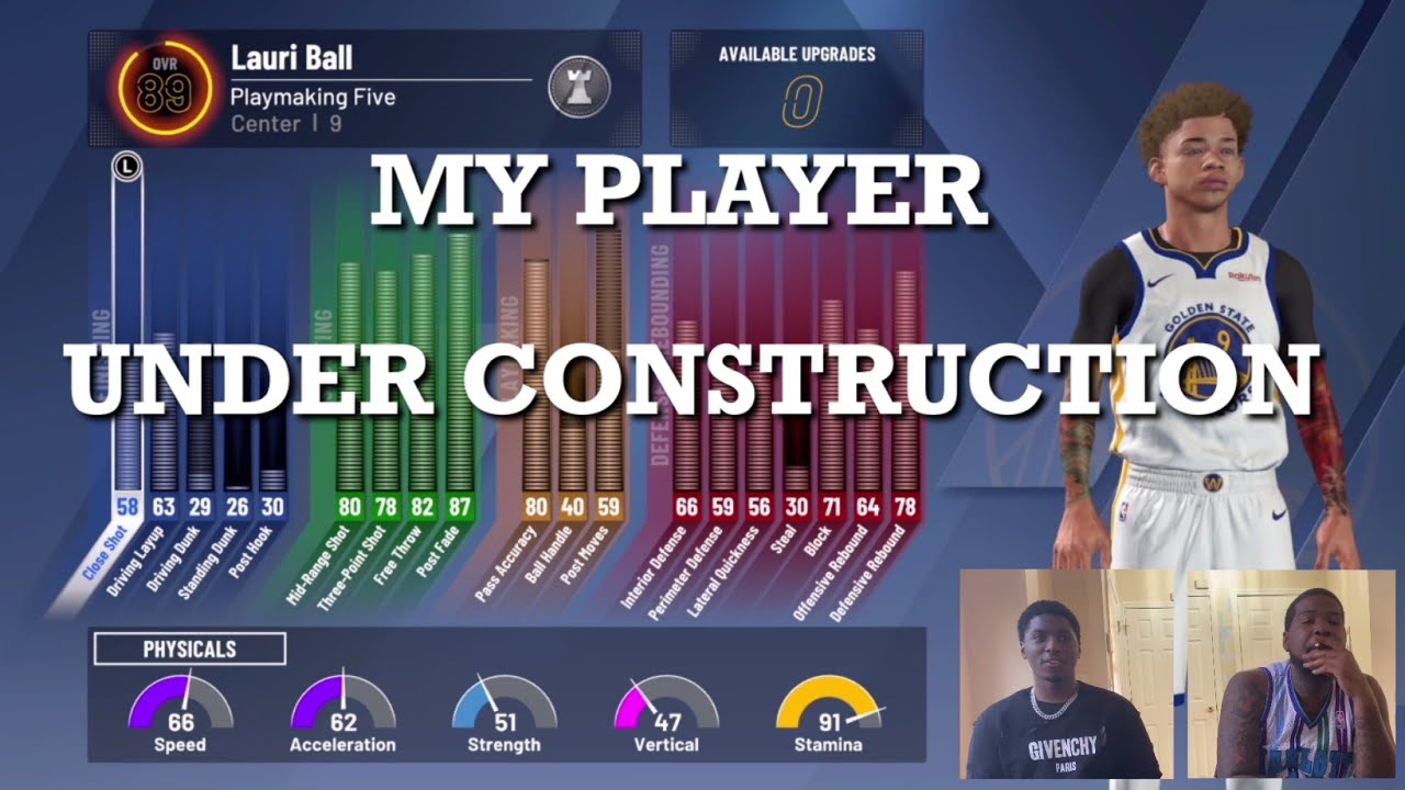 NBA 2K20 MYPLAYER: UNDER CONSTRUCTION - EZ BUCKETZ OP PLAYMAKING ...