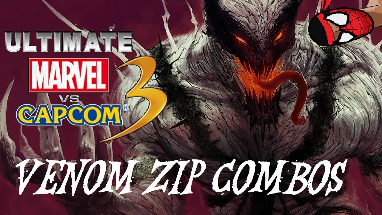 UMvC3 CE - Venom Zip Combos - YouTube