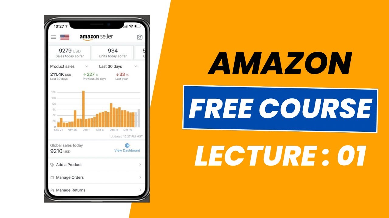 Amazon free course for beginners|lecture 01 complete| Amazon Free ...