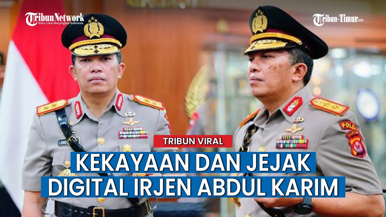 Jejak Digital Irjen Abdul Karim Kadiv Propam Polri yang Baru, Dulu ...