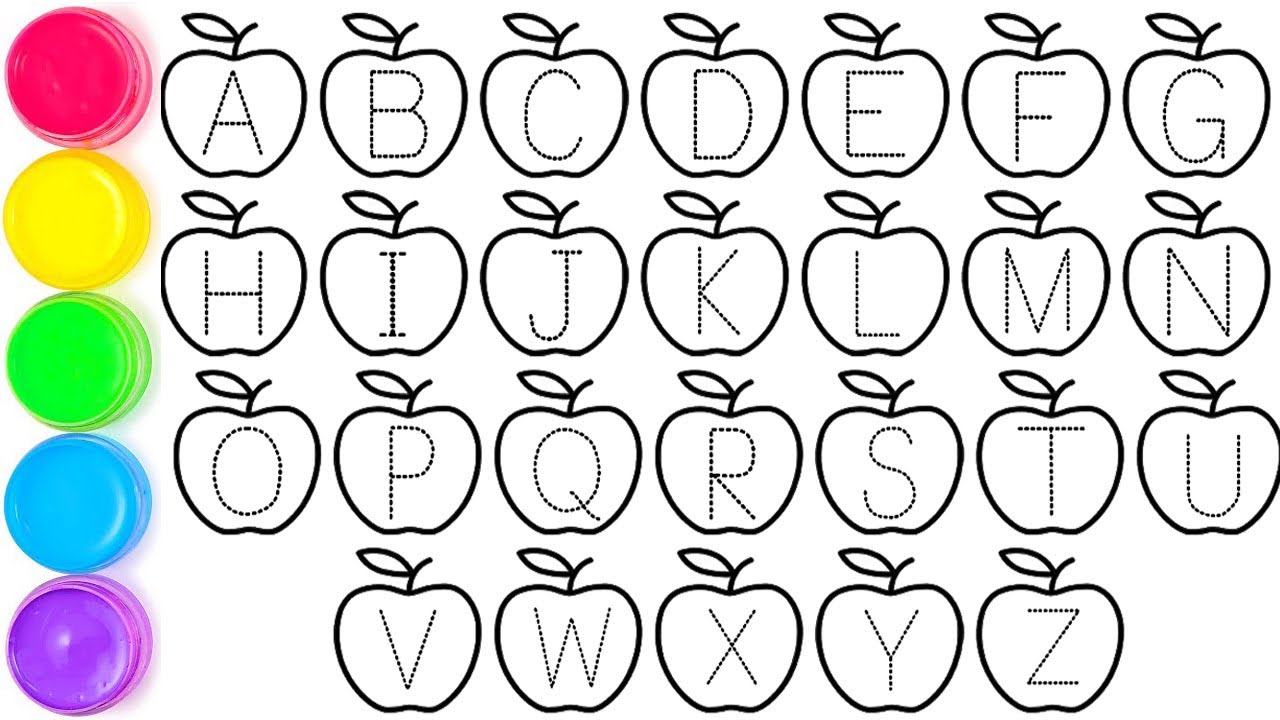 Let,s Learn How to Read & Write Alphabet Letters ABC A to Z Step by ...